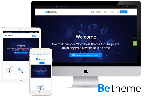 BeTheme - Voor een snelle WordPress website met goede SEO