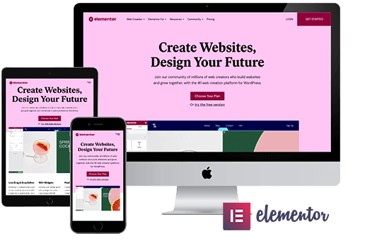 Elementor Pro pagebuilder, de beste sitebuilder voor WordPress