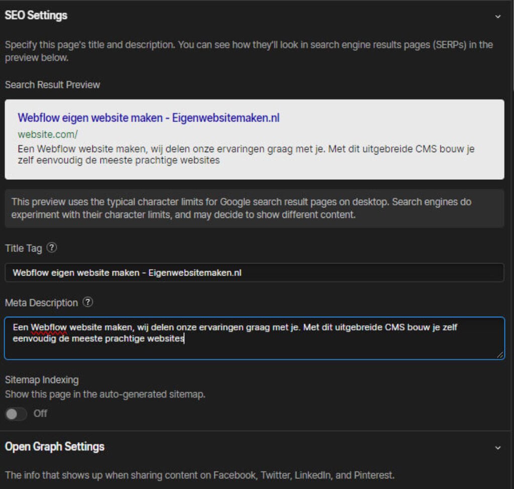 Eigen Webflow website maken - Meest uitgebreide sitebuilder