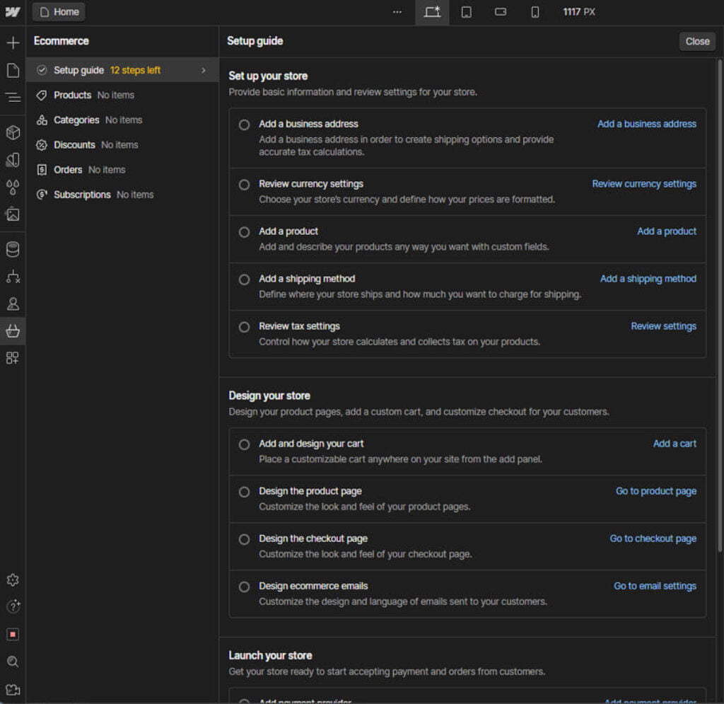 Eigen Webflow website maken - Meest uitgebreide sitebuilder
