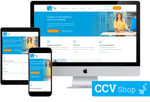 Webshop maken CCV Shop - Software van Nederlandse bodem