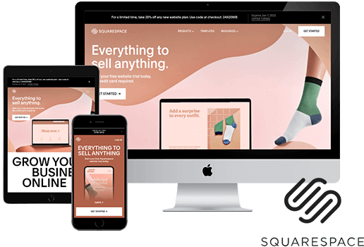 Eigen SquareSpace website maken - Unieke designs voor jouw site